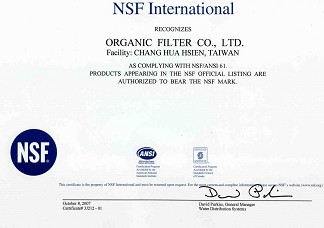 ORGANIC FILTER CO.,LTD.